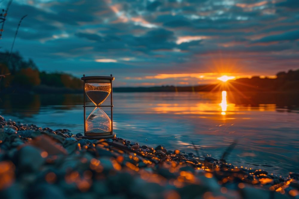 Hourglass landscape hourglass outdoors. | Premium Photo - rawpixel