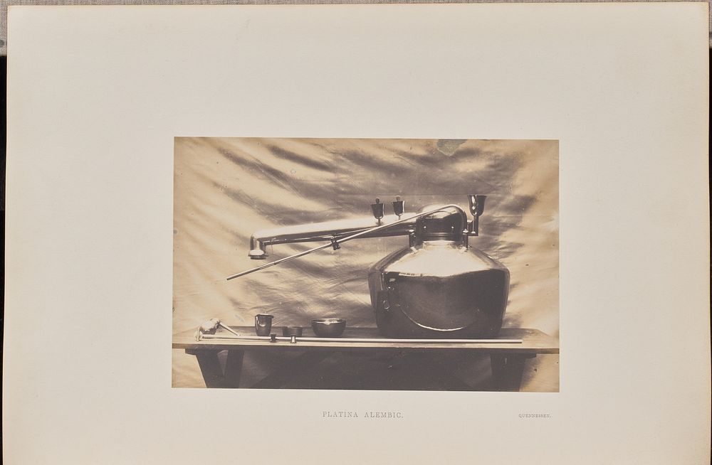 Platina Alembic Claude Marie Ferrier | Free Photo Illustration - rawpixel