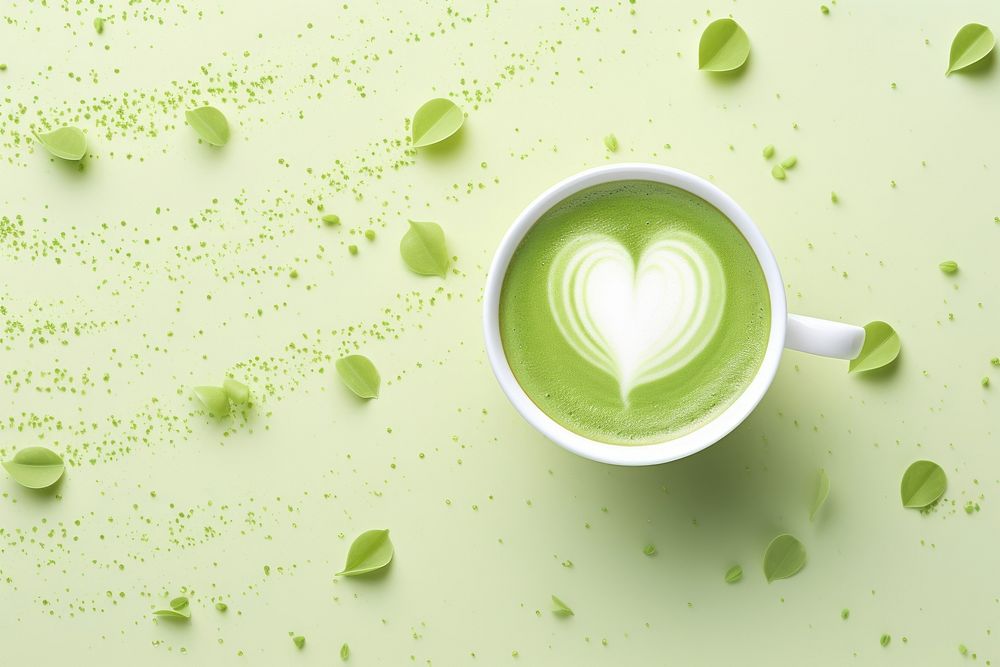 Greentea matcha pattern backgrounds coffee | Premium Photo - rawpixel