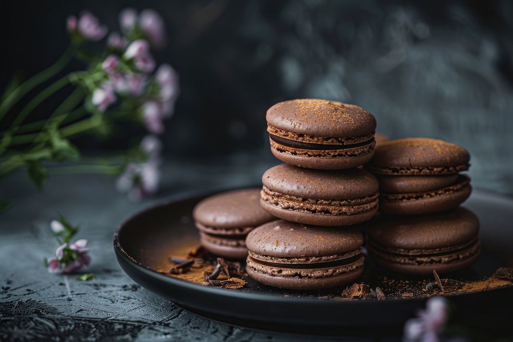 Macaron food macarons table. | Free Photo - rawpixel