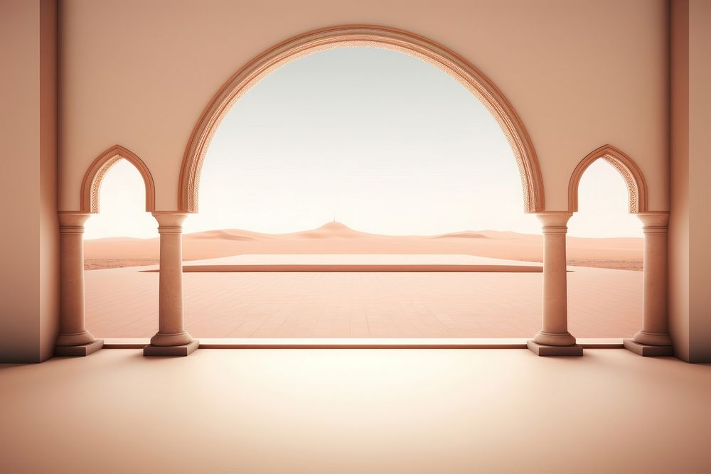 Simple mosque desert border architecture | Premium Photo - rawpixel