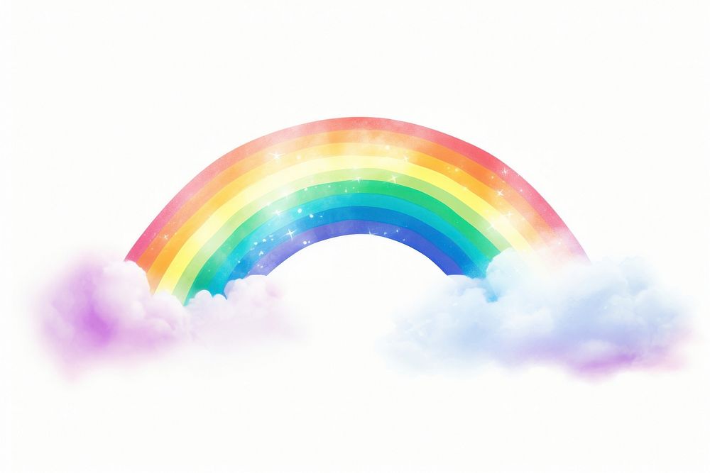 Rainbow backgrounds outdoors nature. | Free Photo Illustration - rawpixel