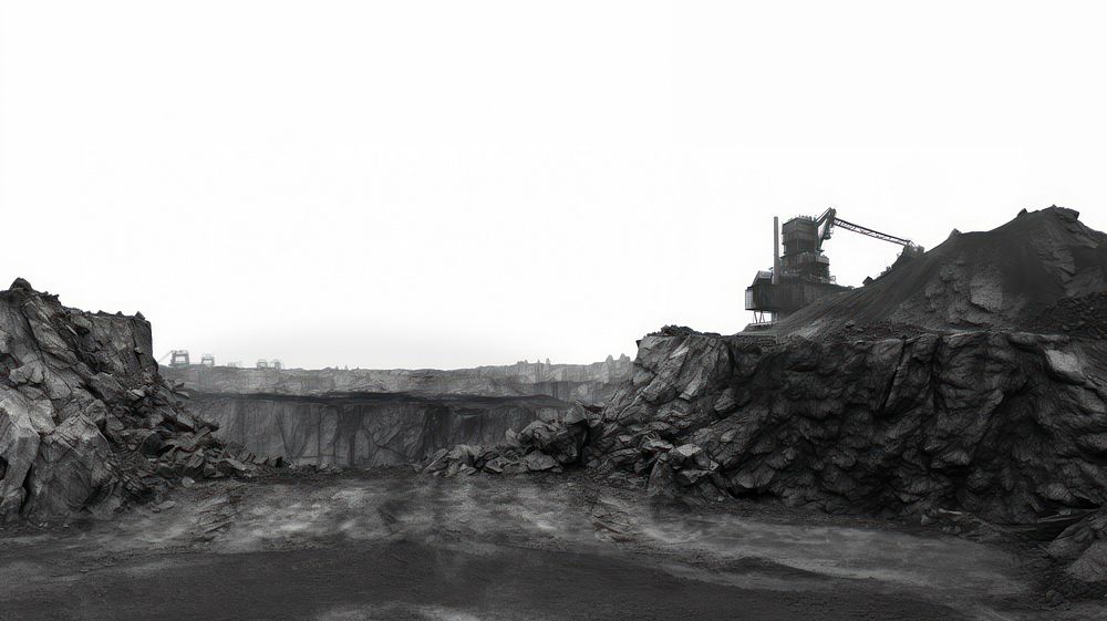 Large coal mine landscape outdoors | Free Photo - rawpixel