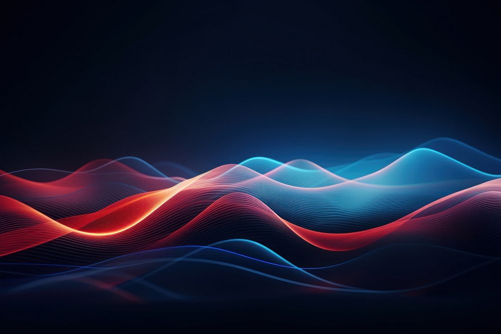 Digital wave pattern seamless backgrounds | Premium Photo Illustration ...