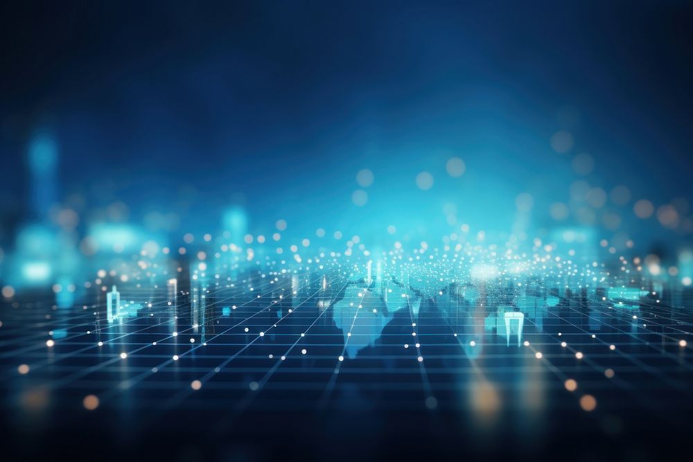 PNG World blurry digital background | Free Photo Illustration - rawpixel