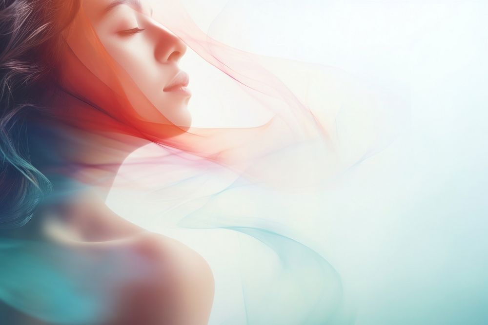 Digital blurry digital beauty background | Premium Photo Illustration ...