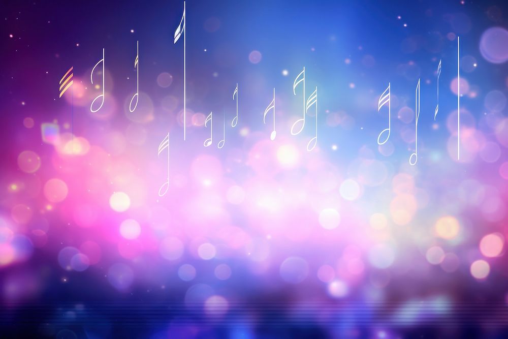 Music blurry digital background backgrounds | Premium Photo ...