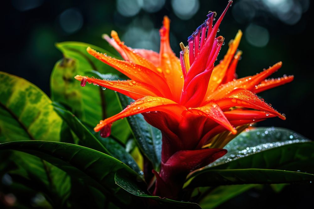 Rainforest flower plant petal. | Premium Photo - rawpixel
