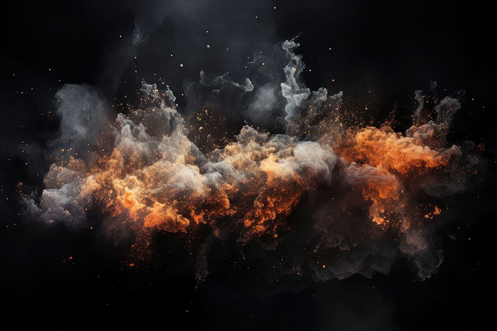 Explosion nebula smoke cloud. | Premium Photo - rawpixel