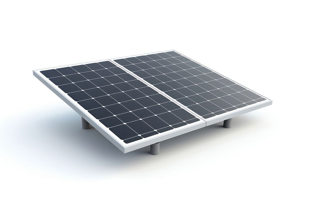 Solar panel white background solar | Premium Photo - rawpixel