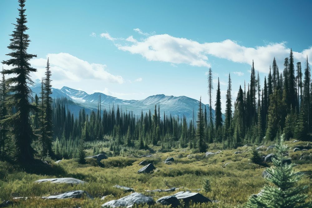 Tundra forest tree wilderness. | Premium Photo - rawpixel