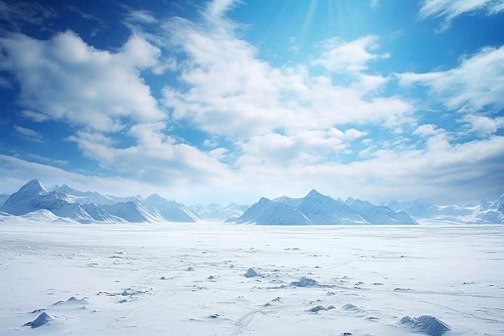 Tundra sky landscape mountain. | Free Photo - rawpixel