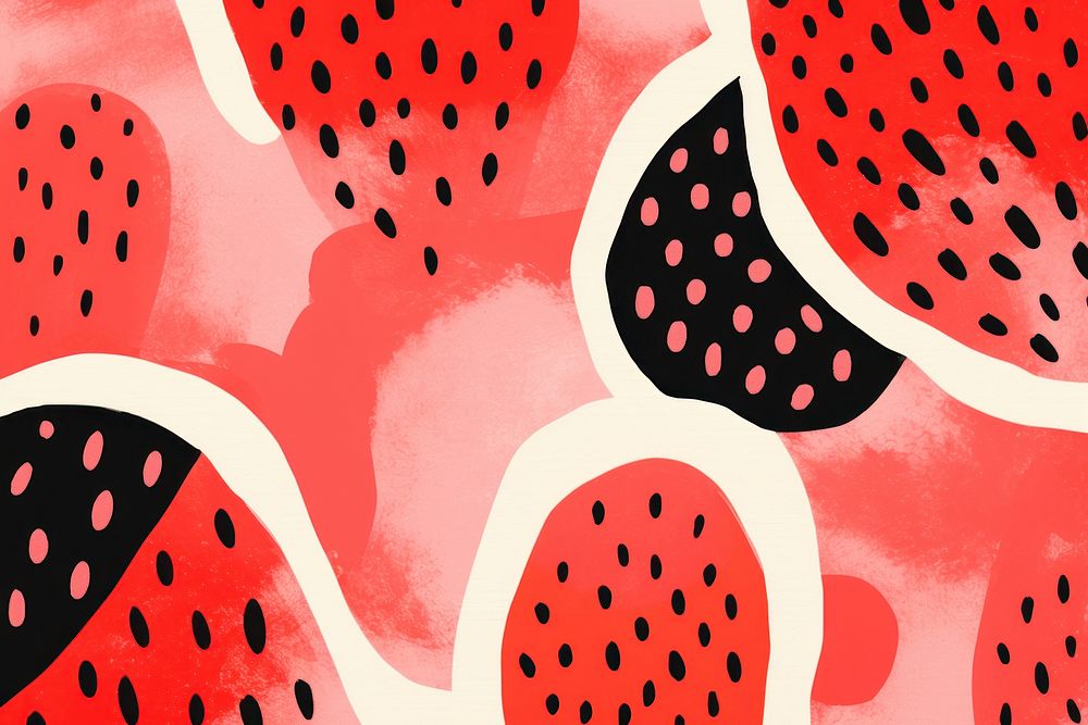 Strawberry abstract backgrounds strawberry pattern. | Premium Photo ...