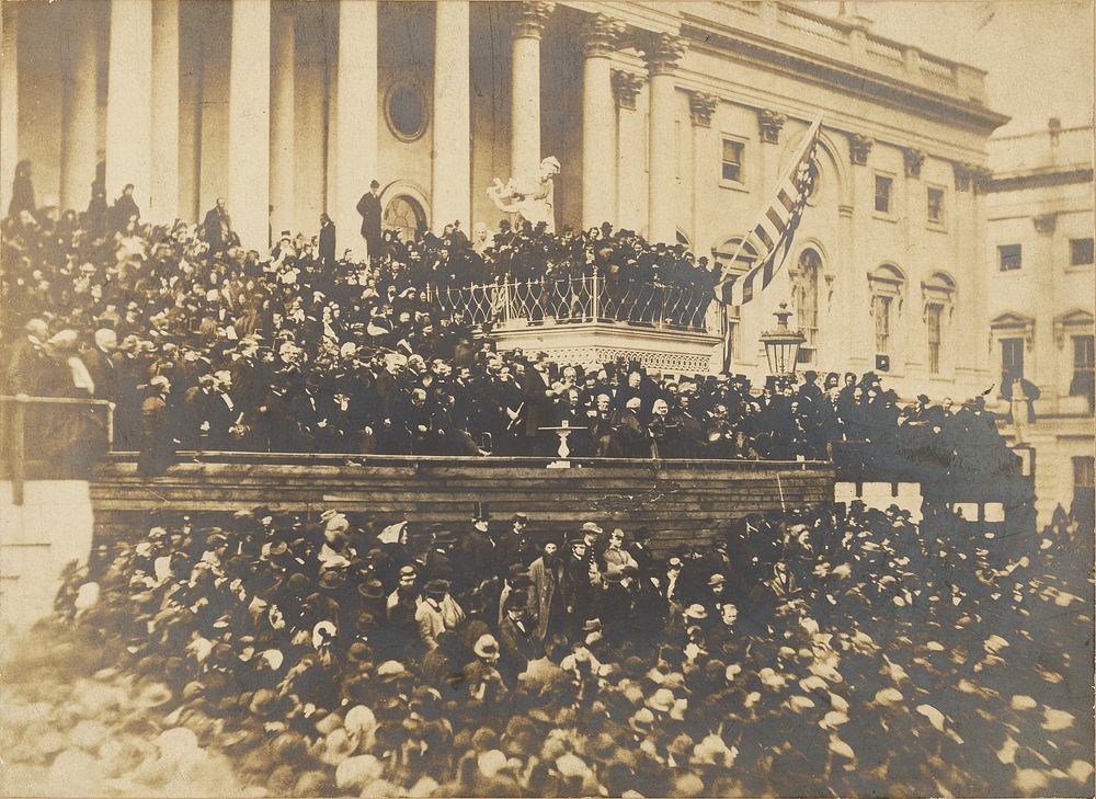 Lincoln's 2nd Inauguration Clarence Dodge | Free Photo - rawpixel