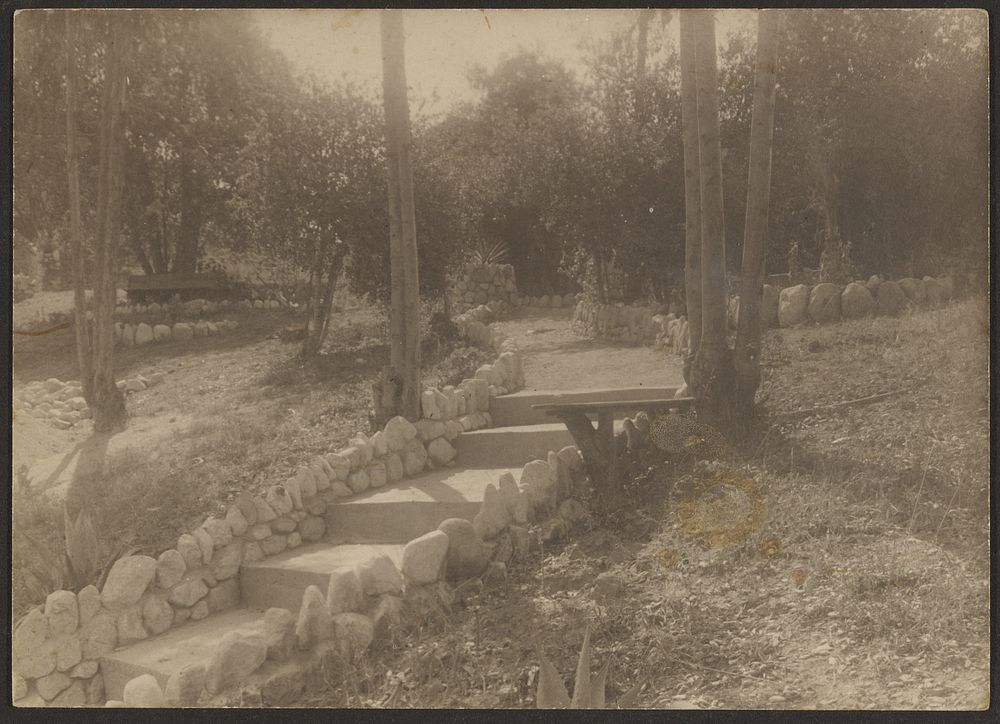 Stone Steps Park Louis Fleckenstein | Free Photo - rawpixel