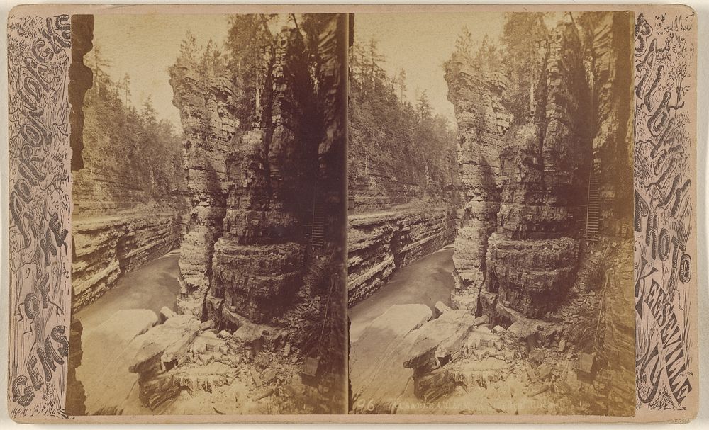 Ausable Chasm - Cathedral Rock. | Free Photo - rawpixel