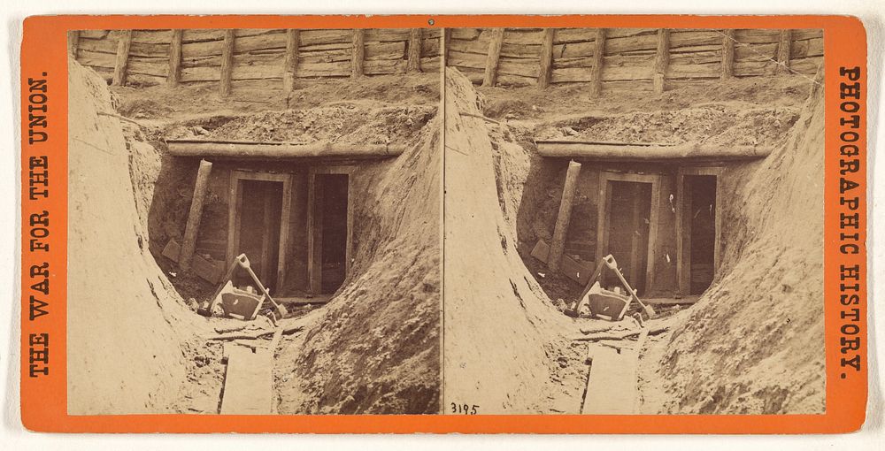 Entrance Mine Rebel Fort Mahone, | Free Photo - rawpixel