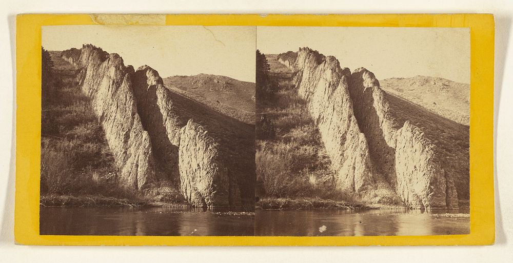 Serrated Rocks or Devil's Slide, | Free Photo - rawpixel