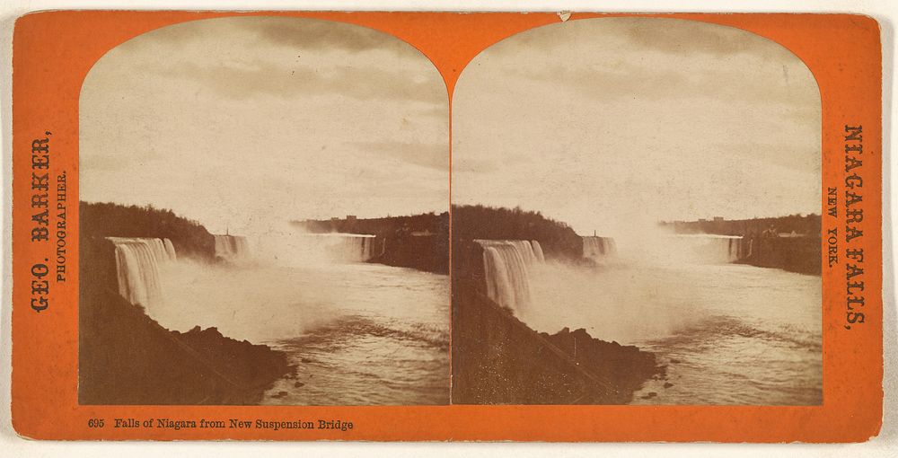 Falls Niagara New Suspension Bridge | Free Photo - rawpixel