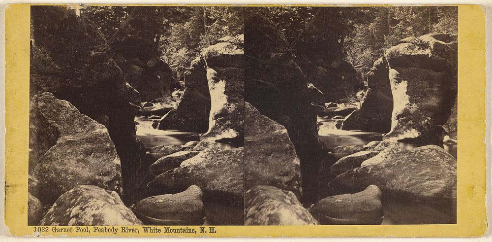 Garnet Pool, Peabody River, White | Free Photo - rawpixel