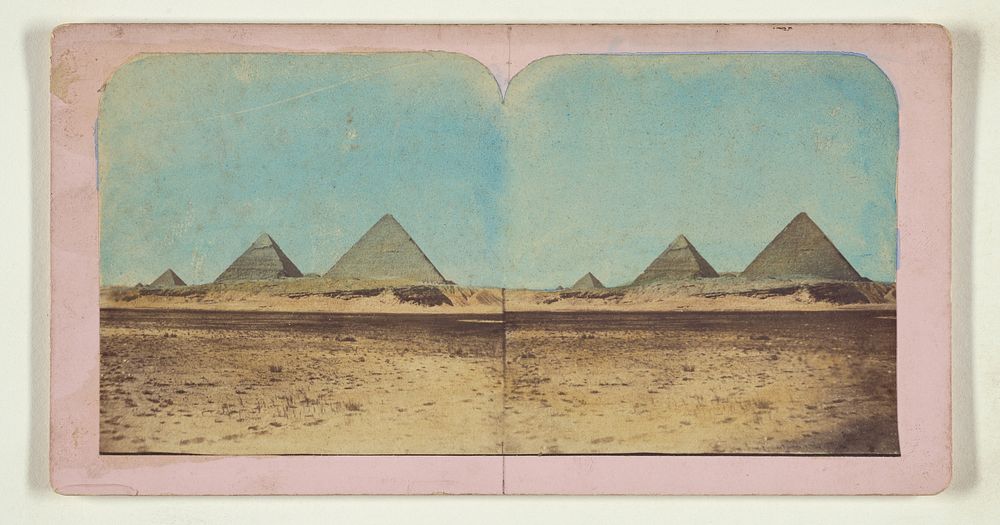 Three pyramids by Francis Frith | Free Photo - rawpixel