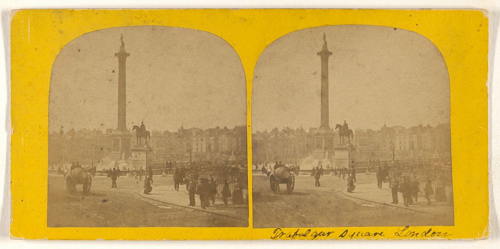 Trafalgar Square. George Washington Wilson | Free Photo - rawpixel