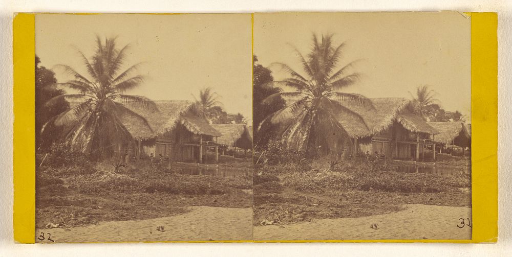 Sassardi Village, U.S. Darien Expedition | Free Photo - rawpixel