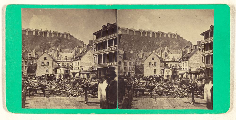 Quebec. Durham Terrace Champlain Market | Free Photo - rawpixel