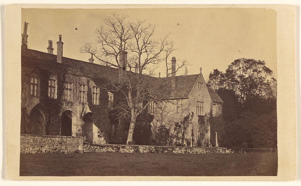 Lady Talbot's Laycock Abbey. 24 | Free Photo - rawpixel