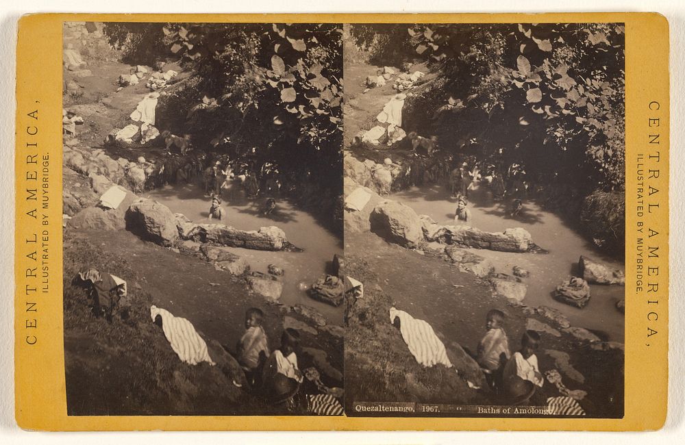 Quezaltenango. Baths Amolongo. Eadweard J | Free Photo - rawpixel
