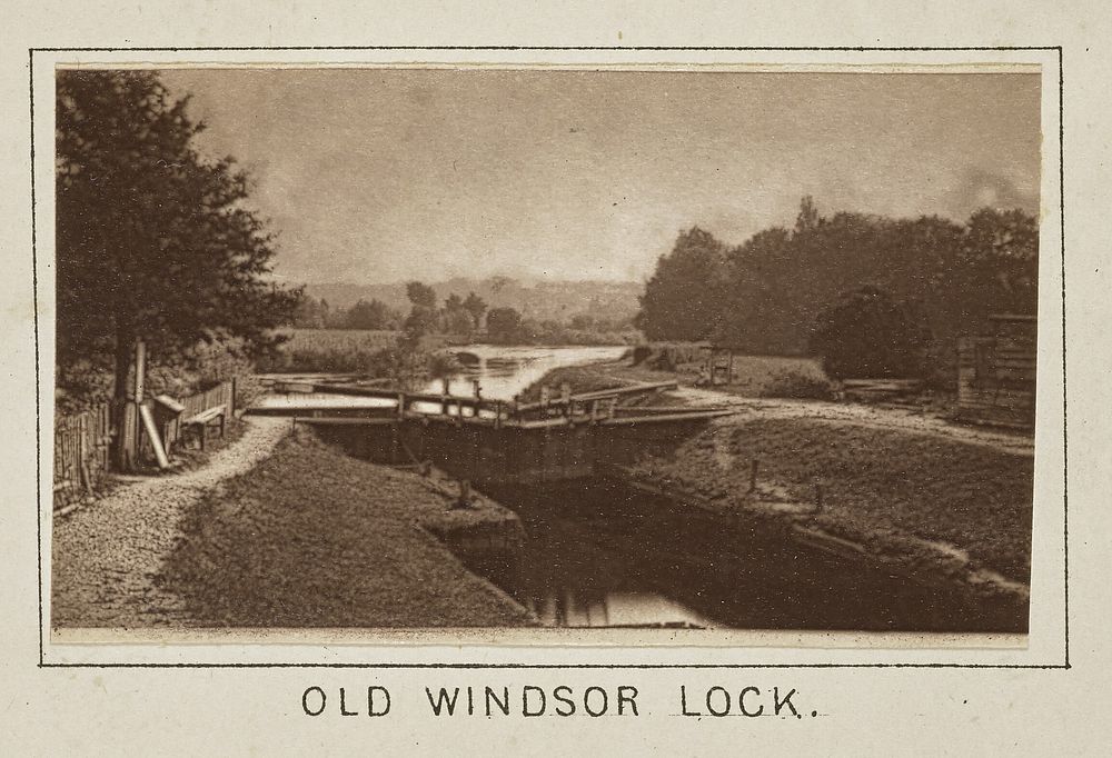 Old Windsor Lock Henry W | Free Photo Illustration - rawpixel