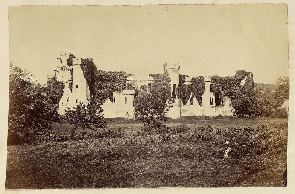 Man in front of castle | Free Photo - rawpixel