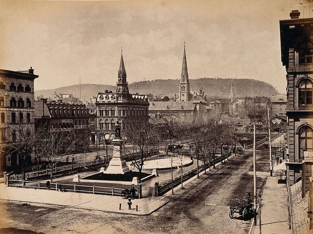 Victoria Square, Montreal, Quebec. Photograph | Free Photo - rawpixel