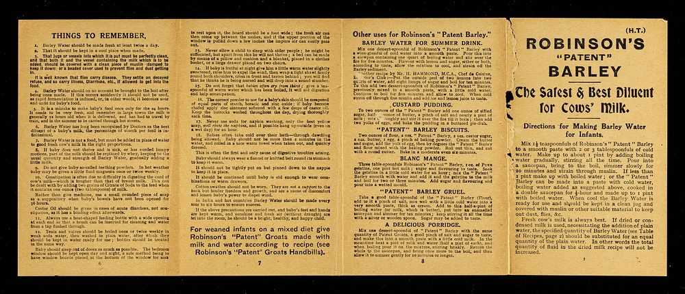 Robinson's "patent" barley : safest | Free Photo Illustration - rawpixel