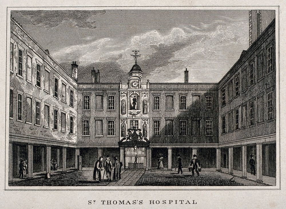 Old St. Thomas's Hospital, Southwark: | Free Photo Illustration - rawpixel