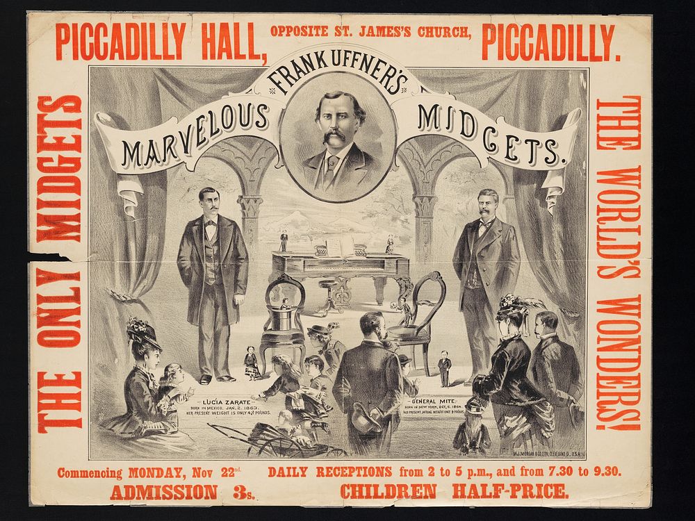 Frank Uffner's marvellous midgets : | Free Photo Illustration - rawpixel