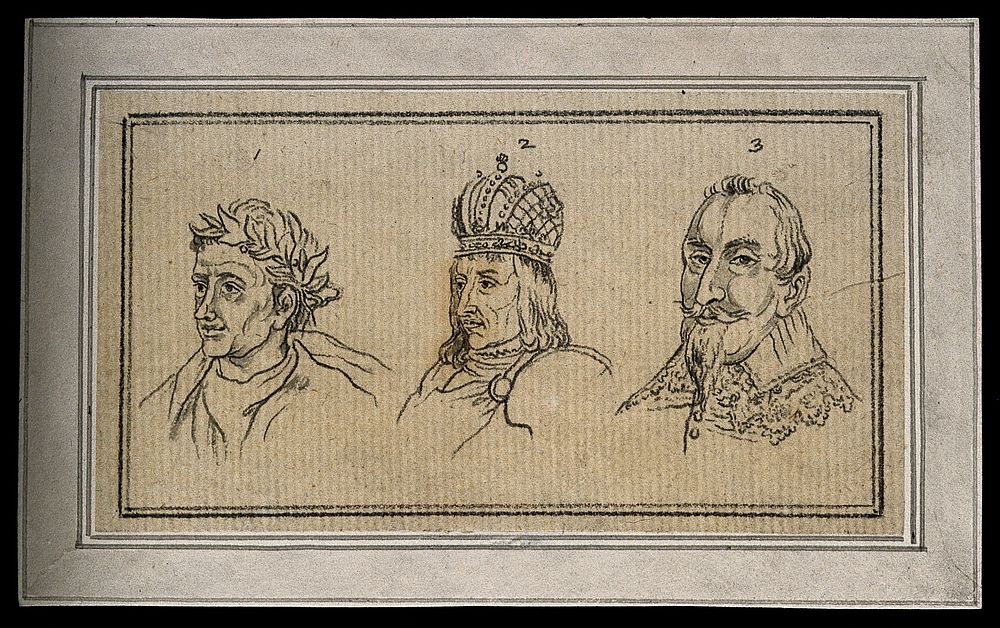 Three physiognomies belonging Roman consul | Free Photo Illustration ...