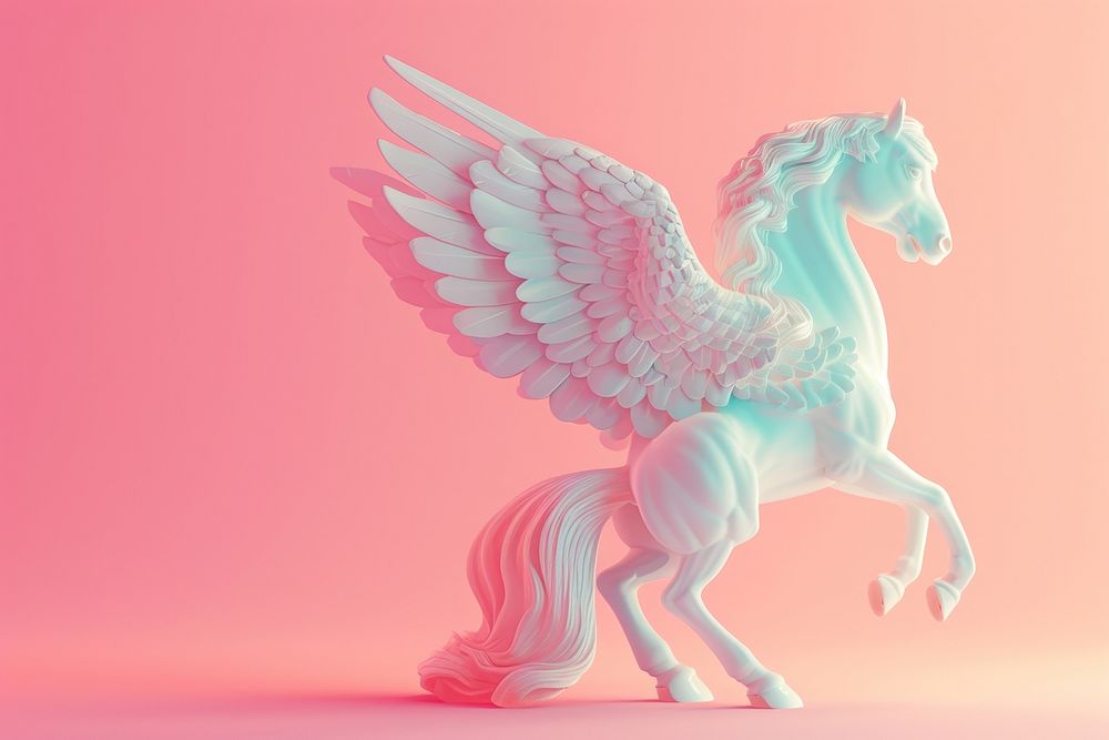Pegasus animal mammal horse. | Premium Photo Illustration - rawpixel