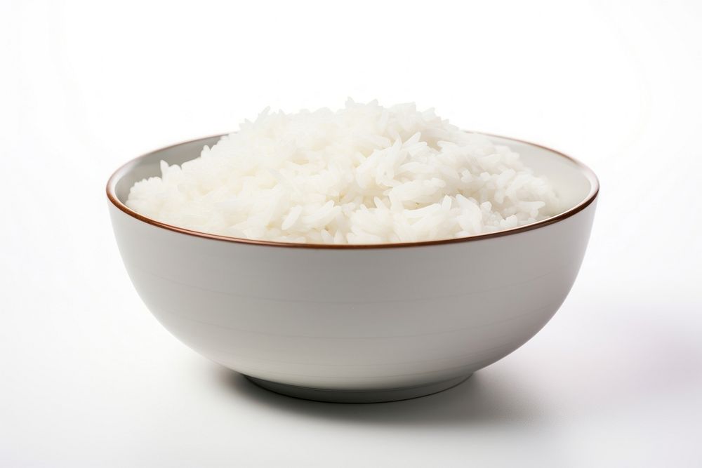 White rice food bowl white | Premium Photo - rawpixel