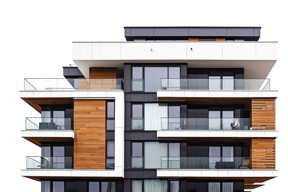 Modern low rise condo architecture | Free Photo - rawpixel