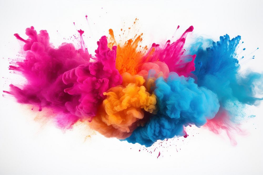 Explosion full colored powder backgrounds | Free Photo - rawpixel