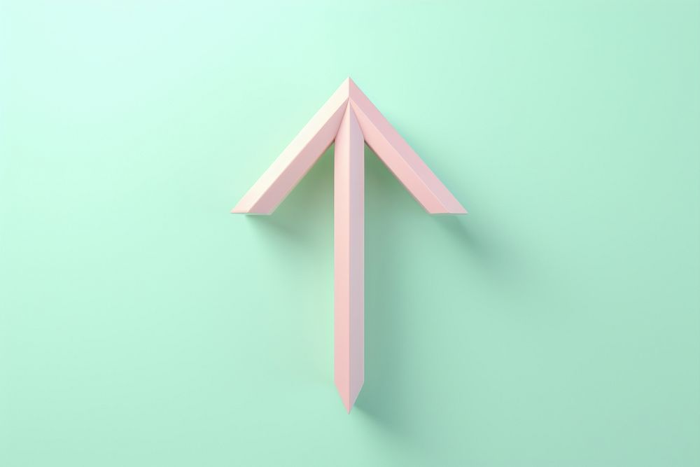 Triangular arrow pointers symbol circle | Premium Photo Illustration ...