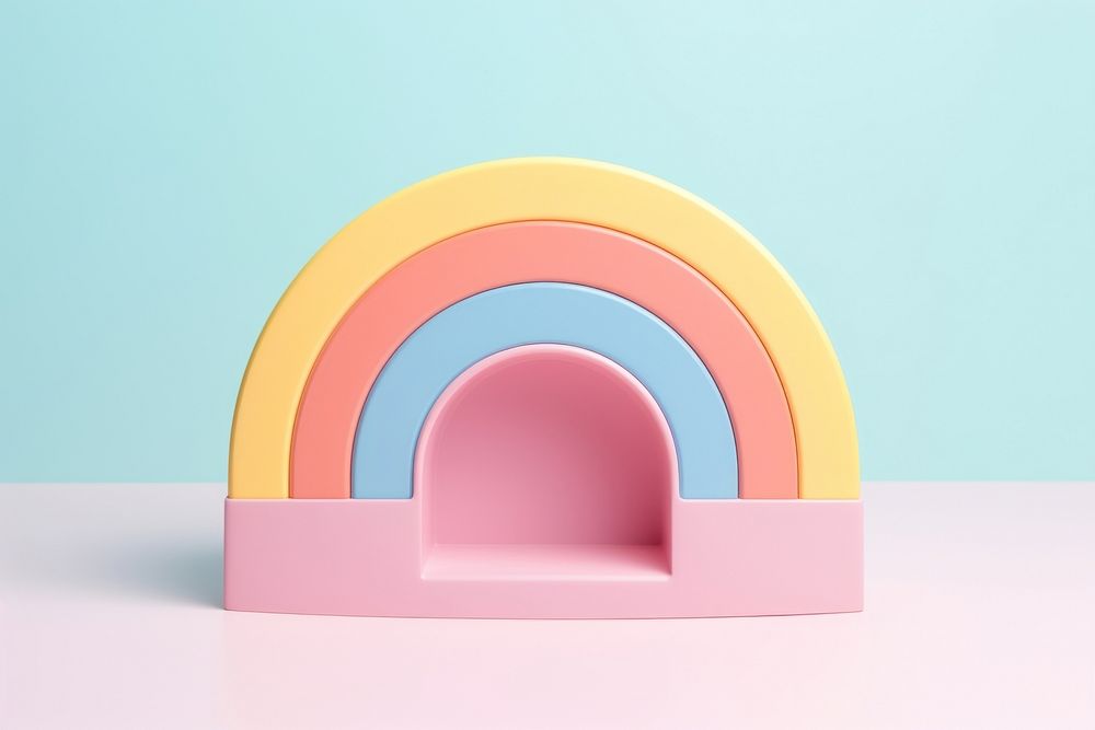 Rainbow rainbow architecture spectrum. | Free Photo Illustration - rawpixel