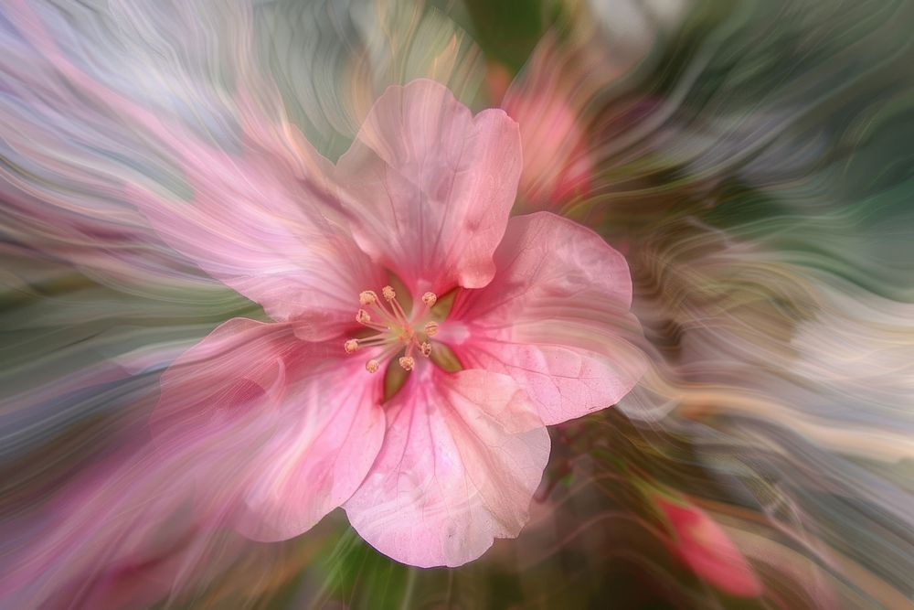 Distorted pink flower blossom petal | Premium Photo Illustration - rawpixel