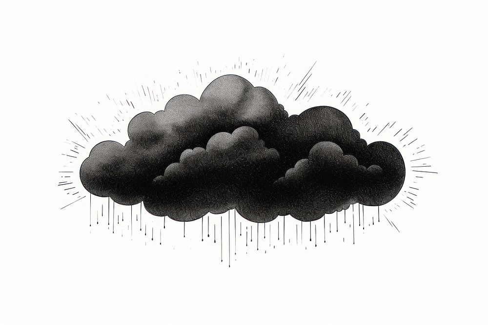 Black cloud celestial drawing hand | Premium Photo Illustration - rawpixel