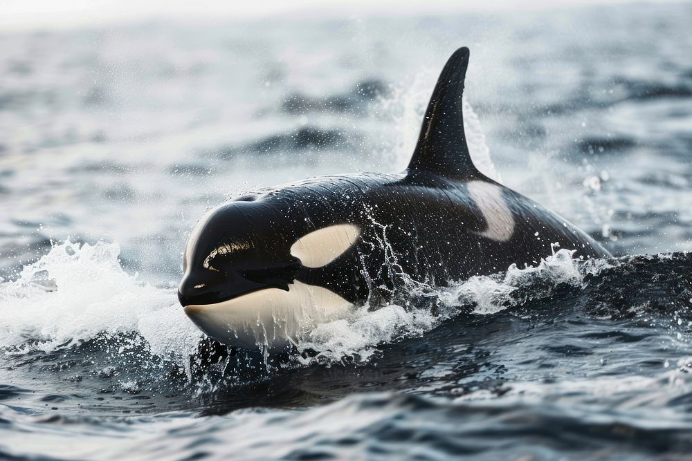 Orca sea animal mammal whale. | Premium Photo - rawpixel