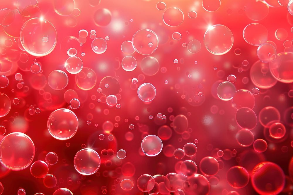 Red bubbles background backgrounds condensation | Free Photo Illustration - rawpixel