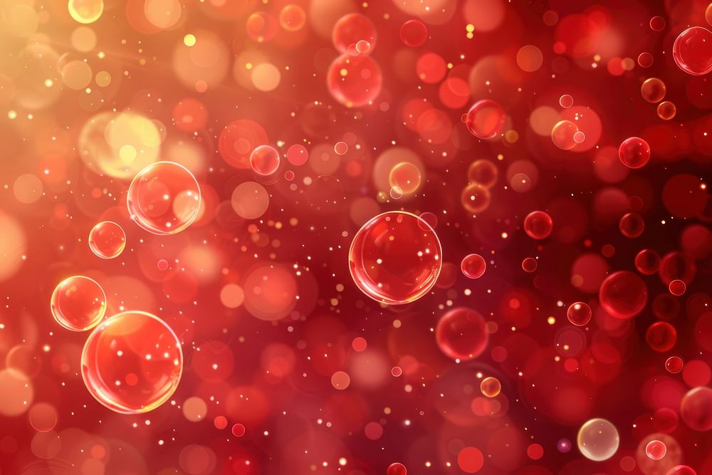 Red bubbles background backgrounds pattern | Premium Photo - rawpixel
