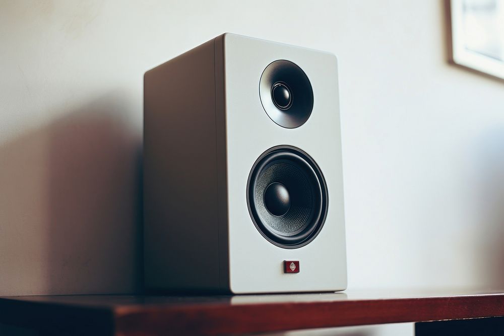 Minimal speaker electronics loudspeaker technology. | Premium Photo ...