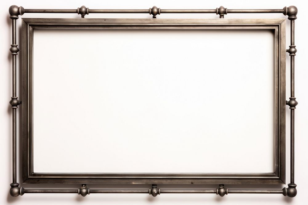 Steel backgrounds frame white background | Free Photo - rawpixel